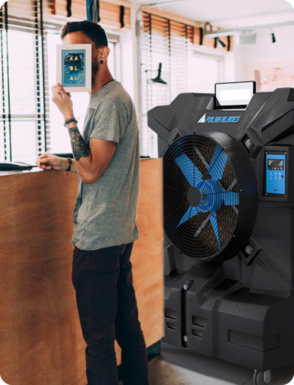 Polar Blades™ Best Evaporating Cooling Fan